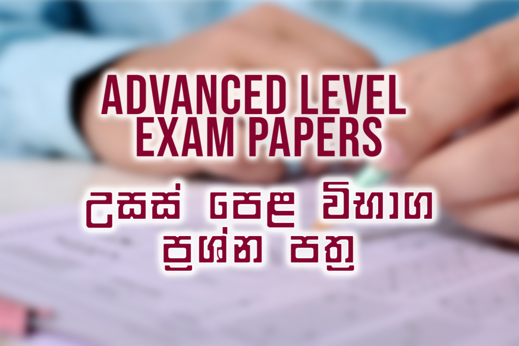 PaperHub - Free Download A/L, O/L, Scholarship Past Papers & More!